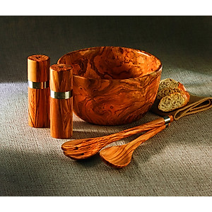 Berard Acero Olive Wood Pepper Mill