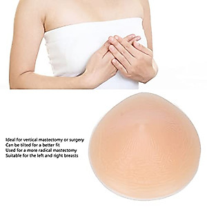 Saluaqui Silicone Breast Form Mastectomy Prosthesis Adhesive Crossdress Transvestite Bra Enhancer (300g)