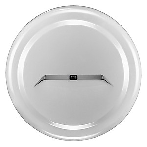 Boomerang - 32" Color Matched Rigid JL Tire Cover (Plastic Face & Vinyl Band) for Jeep Wrangler JL (w/Back-up Camera) - (2018-2021) - Bright White