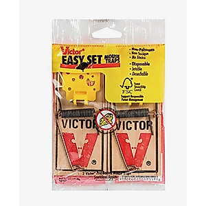 Victor EZ set mouse trap (Pack of 50)