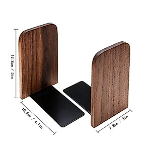 Book Ends for Shelves Small Bookends Bookshelf Anti-Mobile Desktop Bookend Student Books Finishing Racks Office Living Room Desktop Decoration Book Ends Office Book Stand