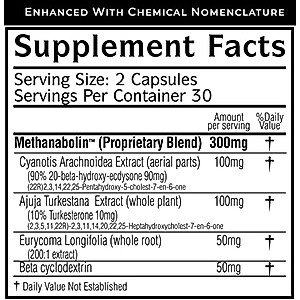 Avry Labs Mass Stack Anabolic Supplement Bundle, M1-BOL and 17-BOL Support Hardening, Cutting, Vascularity, Muscle Growth, Strength, and Mass, 1 Month Supply