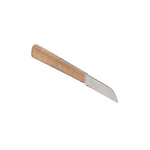 Red Rooster Grafting Knife Straight Blade Wood Handle