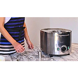 Lello 4080 Musso Lussino 1.5-Quart Ice Cream Maker, Stainless - 110/120V 60 HZ