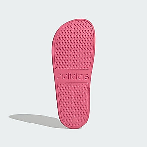adidas Unisex Adilette Aqua Slide Sandal, Pink Fusion/Pink Fusion/Pink Fusion, 6 US Men