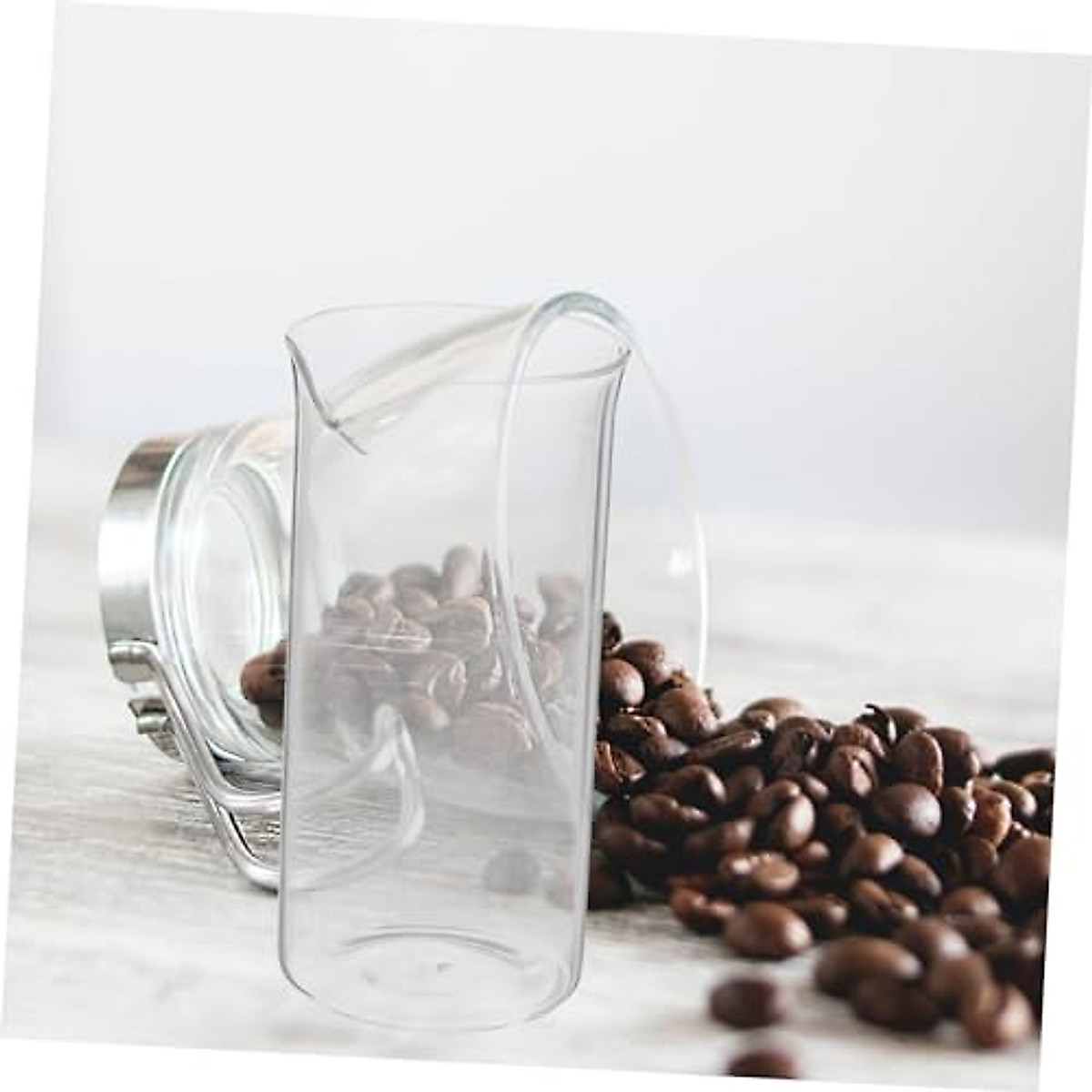 GRADENEVE Filter Cup Tea Brewing Cup Espresso Coffee Pot Beaker Coffee Extract Cup Tea Maker Beaker Press Coffee Espresso Extract Cup Coffee Press Cup Enhanced Coffee Cup Glass