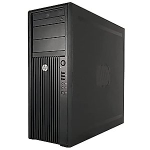 HP Z420 Workstation, Quad Core Xeon CPU upto 3.8GHz CPU, 16GB DDR3 RAM, New 240GB SSD & New 1TB HDD, Windows 10 Pro, USB 3.0, Nvidia Quadro 2000 1GB Video Card, WiFi (Renewed)