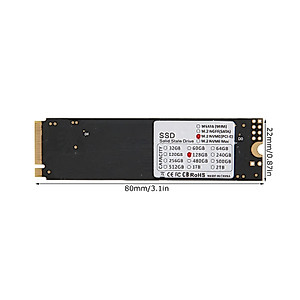 Zopsc-1 M.2 NVME 2280 EGM PCIE High Speed SSD Solid State Drive for Computer Desktop (512GB)