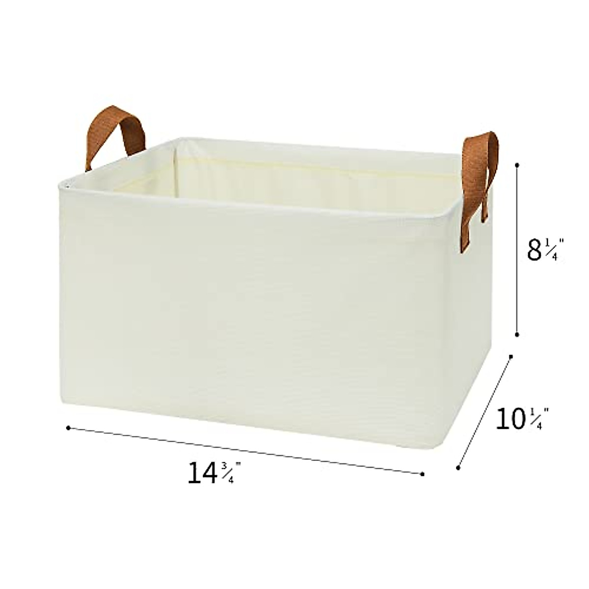 GRANNY SAYS Bundle of 1-Pack Hanging Shelf Organizer & 2-Pack Linen Closet Organize Bins