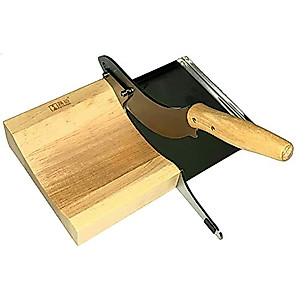 Radiused Biltong Slicer with Detachable Magnetic Tray