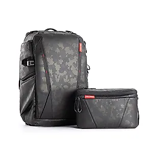 PGYTECH OneMo Camera Bag Backpack 25L with Shoulder Bag for DJI AVATA,Mini 3 Pro, Mavic 3, Air 2S, FPV, Sony, Canon, Nikon, Drone, Mavic 2/Air 2, OSMO Action/Pocket, DSLR/SLR Mirrorless, Camera Tripod