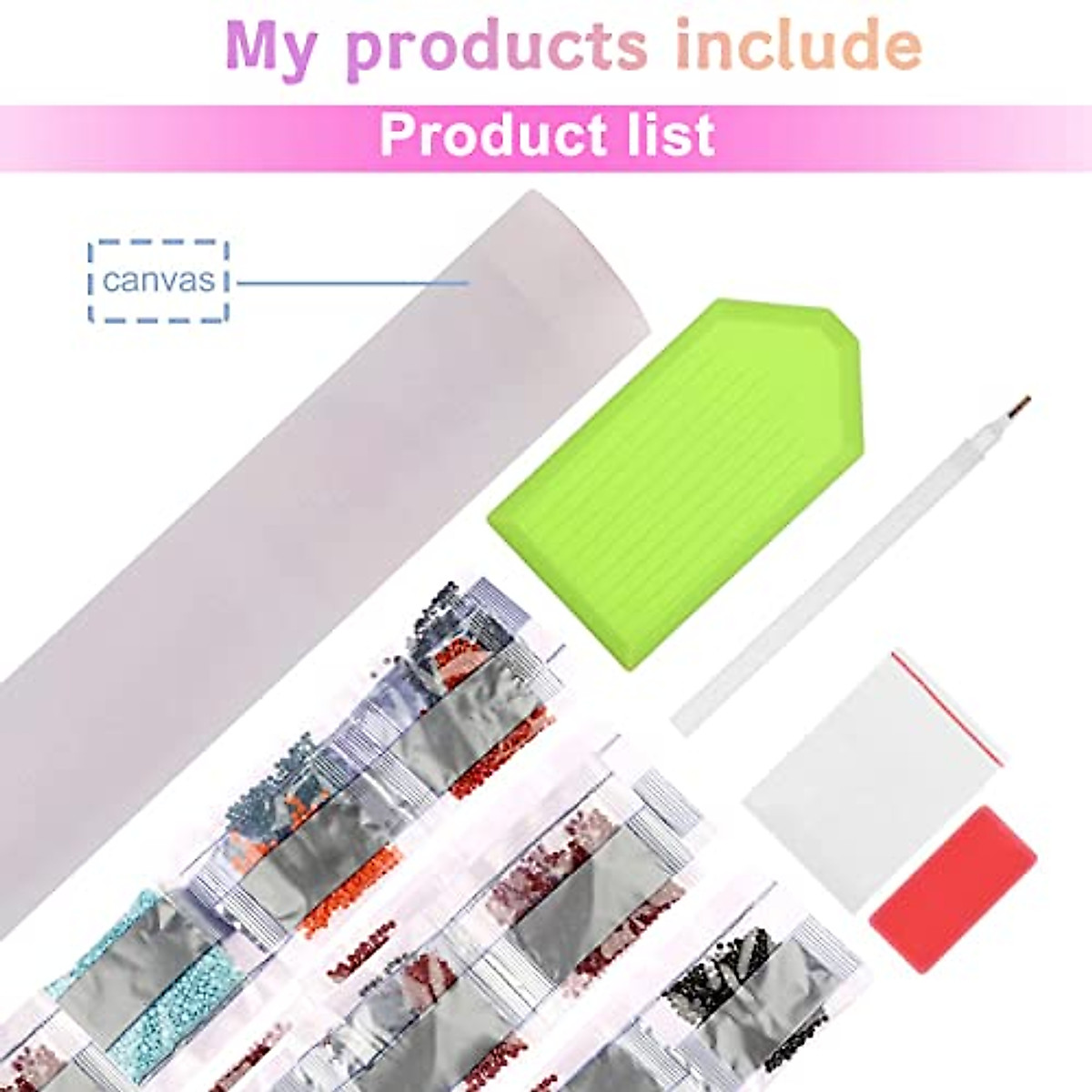 IEFSCAY 12x12inch 5D Diamond Painting Kits - Sleeping Angel Baby Diamond Painting, DIY Adult Handmade Gemstone Cross Stitch Decor, Wall Decor Bathroom Decor Gifts