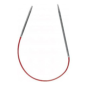 Addi AD7107025-02.00 Circular Knitting Needle, 25cm x 2.0mm, Silver