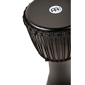 Meinl Percussion Series Travel Djembe Hand Drum Circle Instrument, Synthetic Shell and Goat Skin Head — NOT Made in China — African Mali Weave Rope Tuning, 2-Year Warranty (PADJ4-L-G)