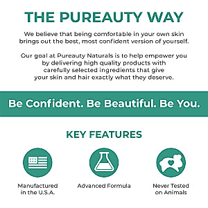 Biotin Shampoo for Thinning Hair and Hair Loss, Biotin Shampoo and Conditioner, Hair Loss Shampoo & Hair Thickening Shampoo for Men, Amazing Hair Thickening Shampoo for Men & Women - Pureauty Naturals