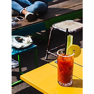 Lux Life Cocktail Sugar - Gluten & GMO-Free Cocktail Rimming Sugar - Vegan & Kosher Rimming Sugar - Rimming Sugar for Cocktails, Daiquiris, Cosmopolitans & Margaritas (4oz, Gold Sugar)