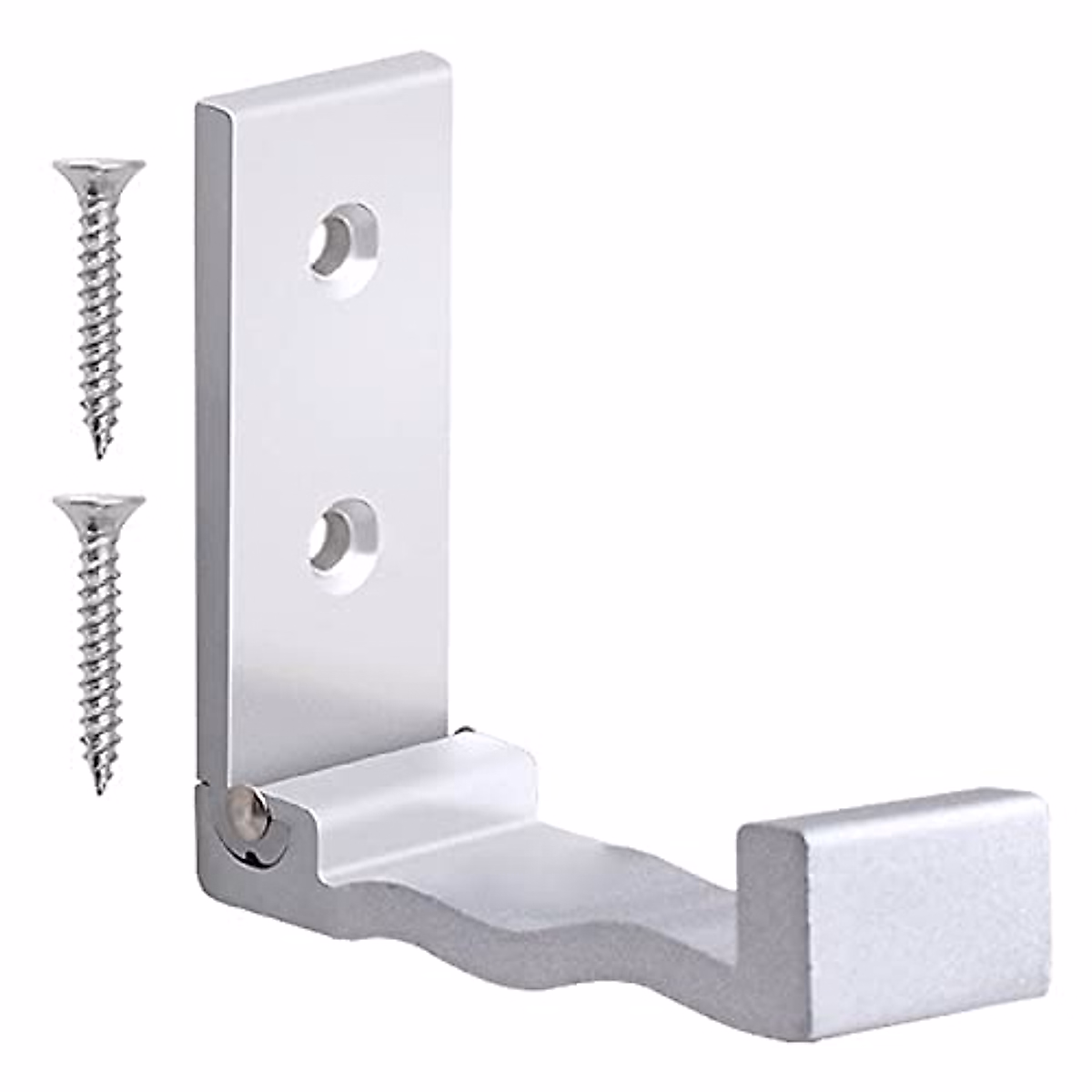 WeiLaiKeQi Folding Coat Hook Hanging Home Improvement Waterproof Hat Utensils Wall Hooks Foldable Hooks for Windows Robe Jackets Outdoor Bag, Silver