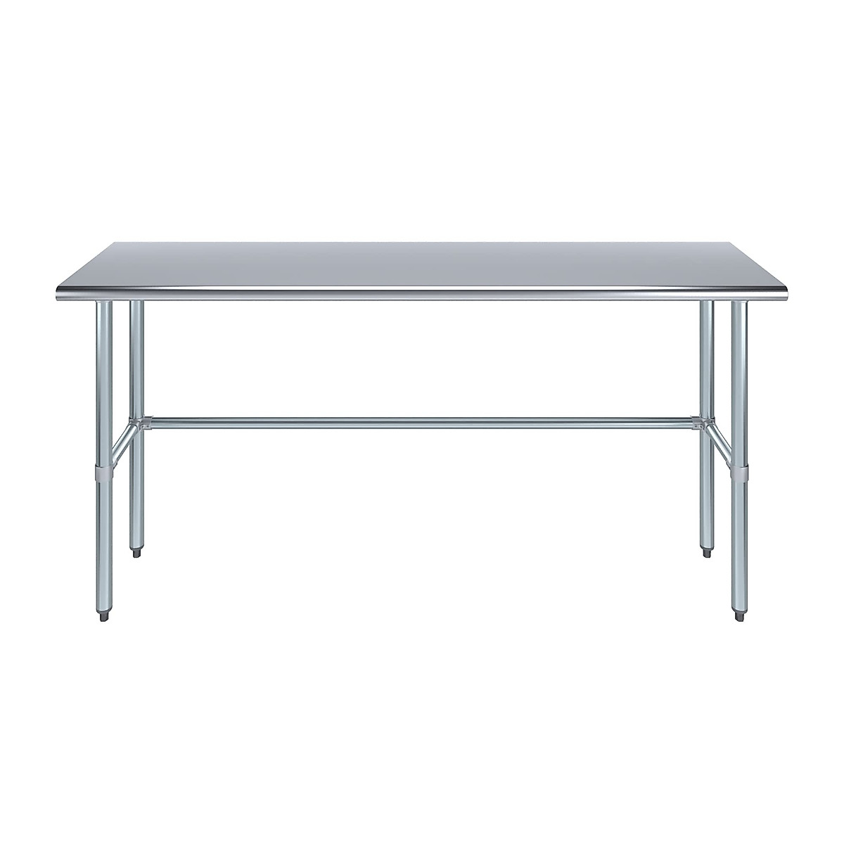 18 in. x 60 in. Open Base Stainless Steel Work Table | Residential & Commercial | Food Prep | Heavy Duty Utility Work Station | NSF