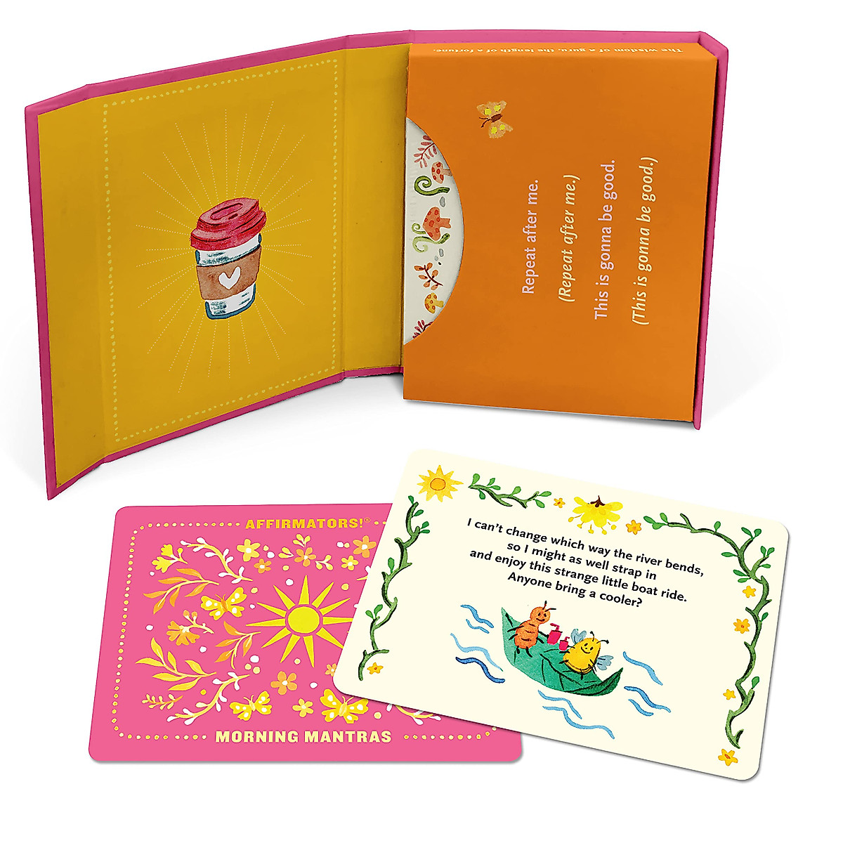 Affirmators! Mantras Morning - Day Affirmation Cards Deck, Daily Cards & Positive Affirmations (30 Cards Deck)