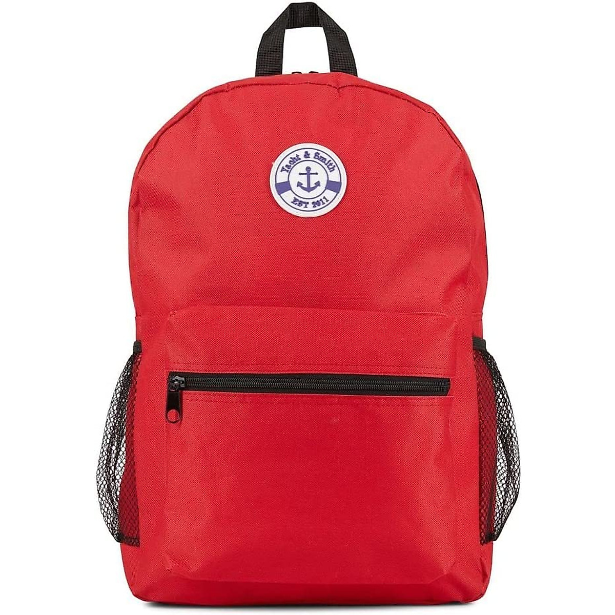 Yacht & Smith 24 Pack Backpack, Bulk 17 inch Lightweight Outdoor Travel Gym Corporate Events Bag