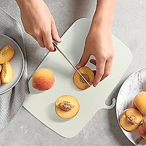 Carrotez Index Plastic Cutting Board With a Stand, Cutting Board Organizer Rack Storage, Cutting Board Organizer Stand Holder, Baking Sheet, Dishwasher-washable