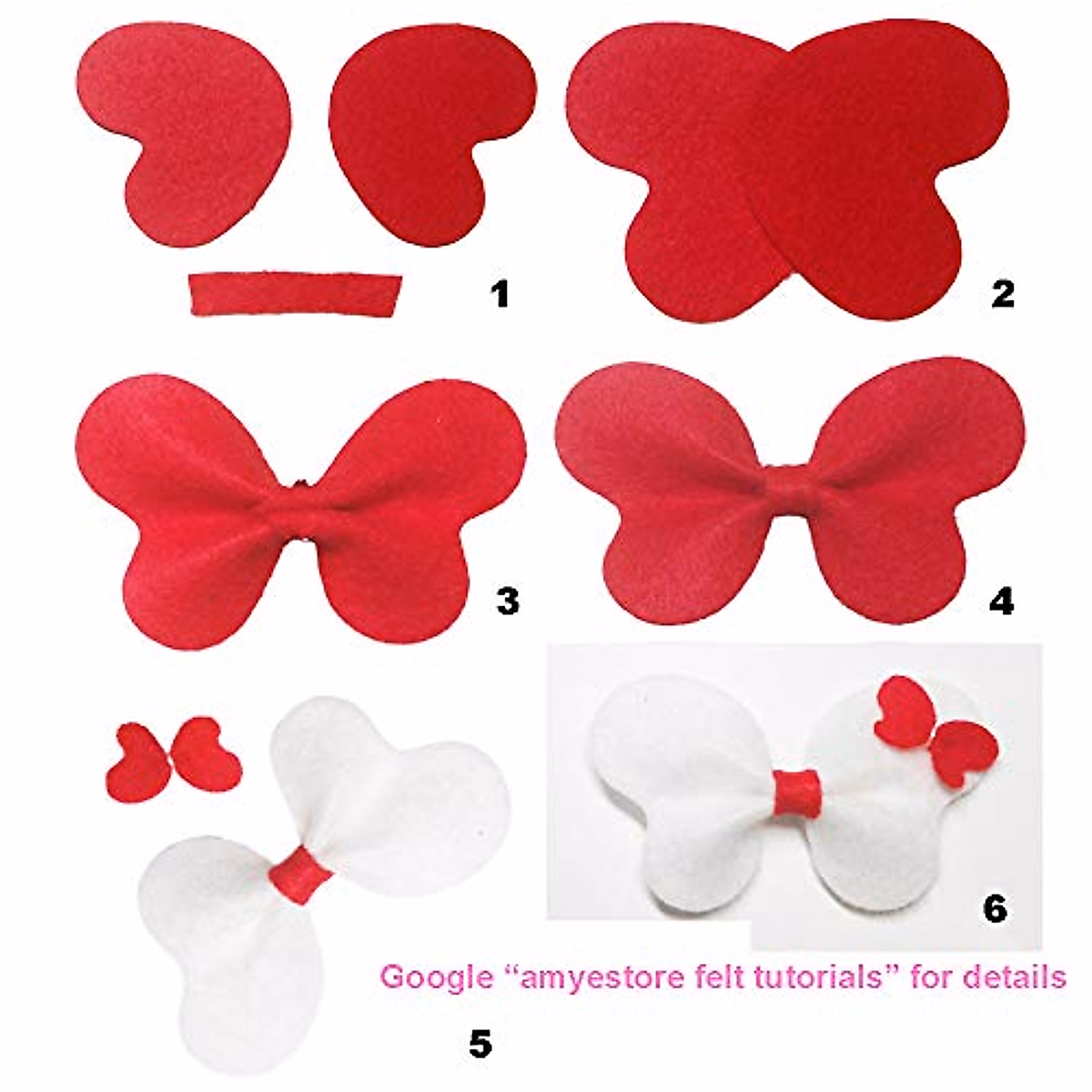 Felt Sheets for Crafts 9x12.Acrylic Sheets Art and Craft Material.Fabric Craft Supplies,Gift Wrapping Supplies,Fabric Felt for Crafts,Sewing,Halloween Costumes-6PC Felt Fabric Black Felt Paper