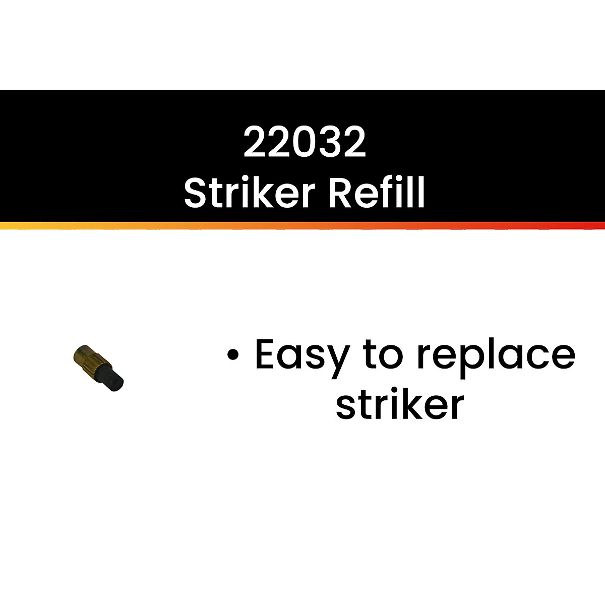 Hot Max 22032 Replacement Flints for Single Flint Striker, 5-Pack