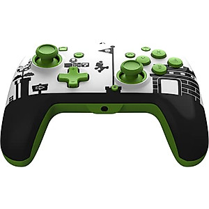 PDP REMATCH Enhanced Wired Nintendo Switch Pro Controller, Switch Lite/OLED Compatible (Mario Retro)