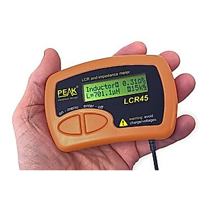 DCA75 and LCR45 Peak Atlas Component Analyzer Kit Atpk3 w/Case, Battery