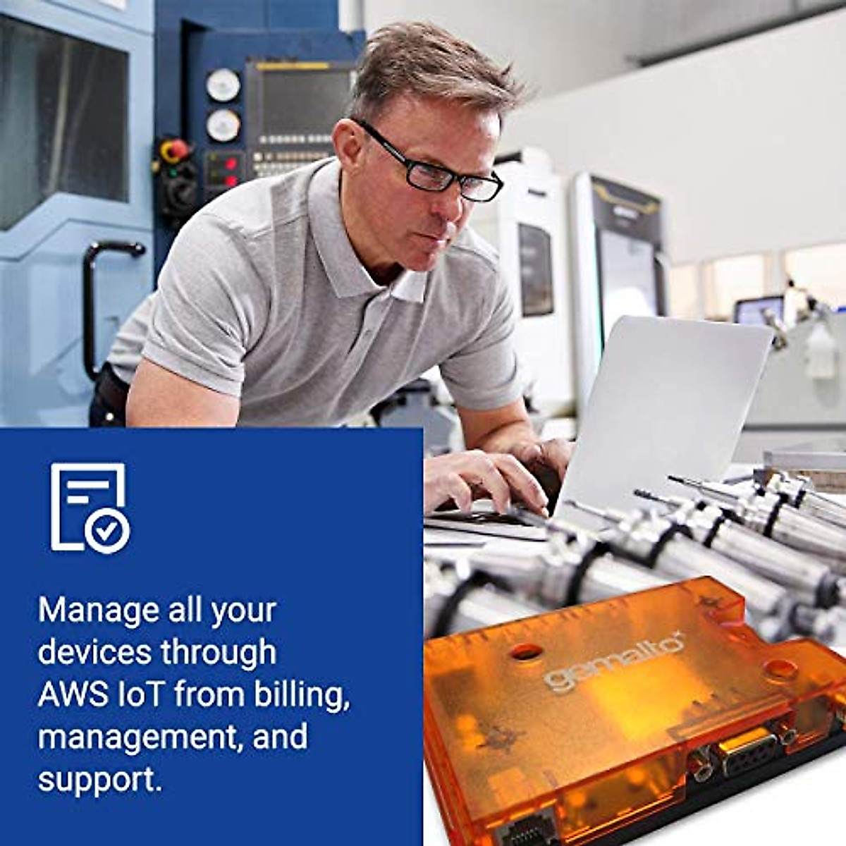 AWS-Ready Gemalto PLS62T-W-USB 4G/LTE Global Terminal/Modem | SIM Card Included