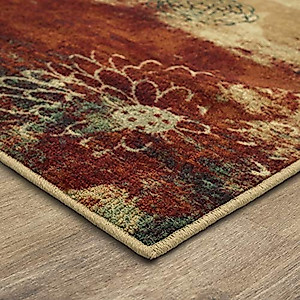Mohawk Home Pandora Floral Ornamental Area Rug, 5'x8', Multicolor