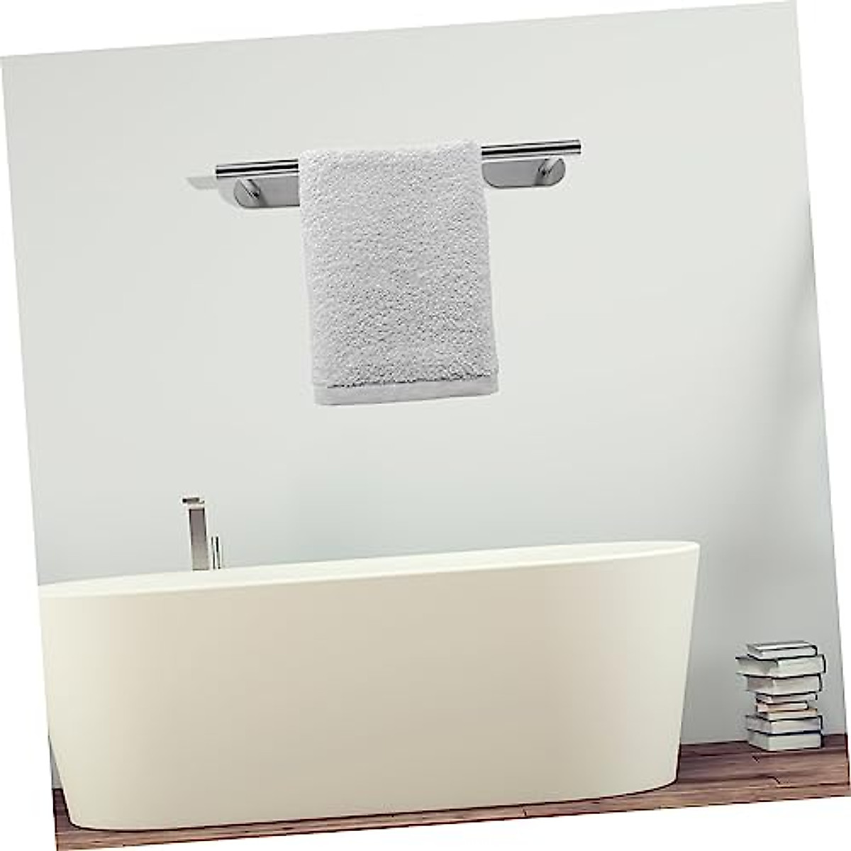 Cabinet Door Towel Holder 1 Set Decorative Hooks Cabinet Door Paper Towel Holder 304 Stainless Steel Towel Storage Ring Storage Rack Towel Hanging Rack X1 Stainless Steel Hook