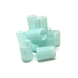 Set of 12-40mm (1-1/2”) Self Grip Hair Rollers Pro Salon Hairdressing Curlers Large For Long Hair