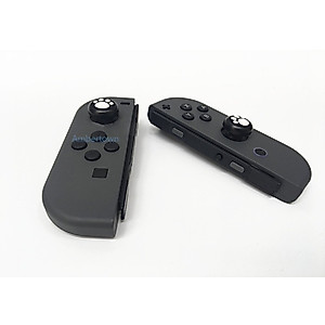 Ambertown 2 x Silicone Analog Controller Thumb Stick Joystick Grips Cap for Nintendo Switch NS/Switch Lite Controller Joy-Con ThumbStick Cute Cat Paw Claw (White)