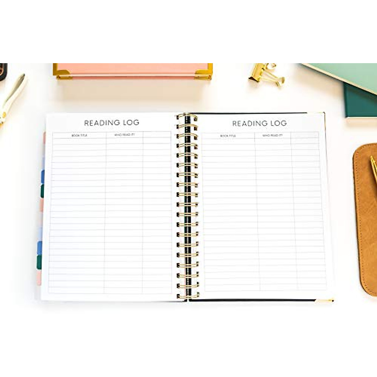 The Homeschool Planner: Beautiful and Undated with Monthly Tabs | To Do List, Goals, Meal Planning & Academic Tools | Homeschooling, Distance Learning & Family Organizer | Gold Spiral