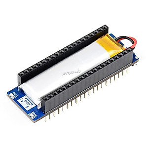 UPS Module for Raspberry Pi Pico with Uninterruptible Power Supply Li-po Battery via I2C, Stackable Design @XYGStudy (Pico-UPS-B)