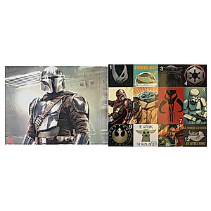 Hyp Star Wars Baby Yoda The Mandalorian Men's 12 Days of Socks in Advent Gift Box