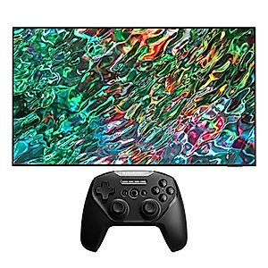 SAMSUNG QN43QN90BAFXZA 43" QLED Quantum Matrix Neo 4K Smart TV with a SteelSeries Stratus-Duo Controller with 2.4GHz and Bluetooth Options (2022)(USED)