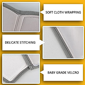 SLPEFA Soft Dog Cone Collar - Comfort Pet Recovery Cone Collar for After Surgery, Adjustable Protective Cone for Dogs Cats, Dog Pillow Cone for Small Dogs Cats, 6.7-7.5 inch