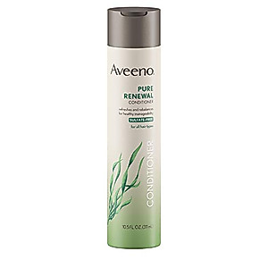 Aveeno Pure Renewal Hair Conditioner, Moisturizing Conditioner with Seaweed Extract, Sulfate-Free Formula, 10.5 fl. oz