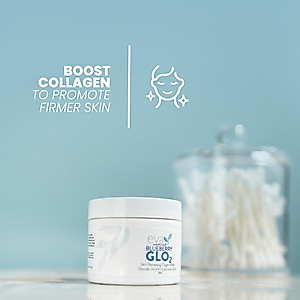 Eva Naturals GLO2 Oxygen Clay Masks For Face Skin Care - Exfoliating Pore Minimizer Face Masks Skin Care - Anti-aging Facial Skin Care Products - Hydrate & Restore All Skin Types - 2 Oz