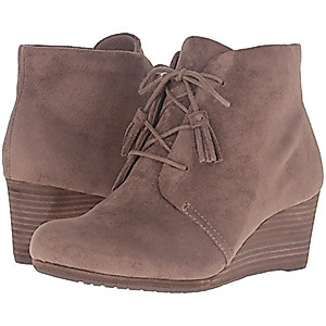 Dr. Scholl's Shoes Women's Dakota Boot, Stucco Microfiber Suede, 9.5 M US