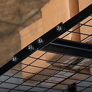 Titan Attachments Overhead Storage Rack 3' x 6' Adjustable Height