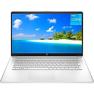 HP 2023 Newest 17.3" Flagship HD+ Business Laptop, Intel Core i3-1125G4(Beat i5-1035G4), 16GB DDR4 RAM, 1TB SSD, Intel UHD Graphics, Bluetooth, HDMI, Anti-Glare, Webcam, Windows 11,Silver