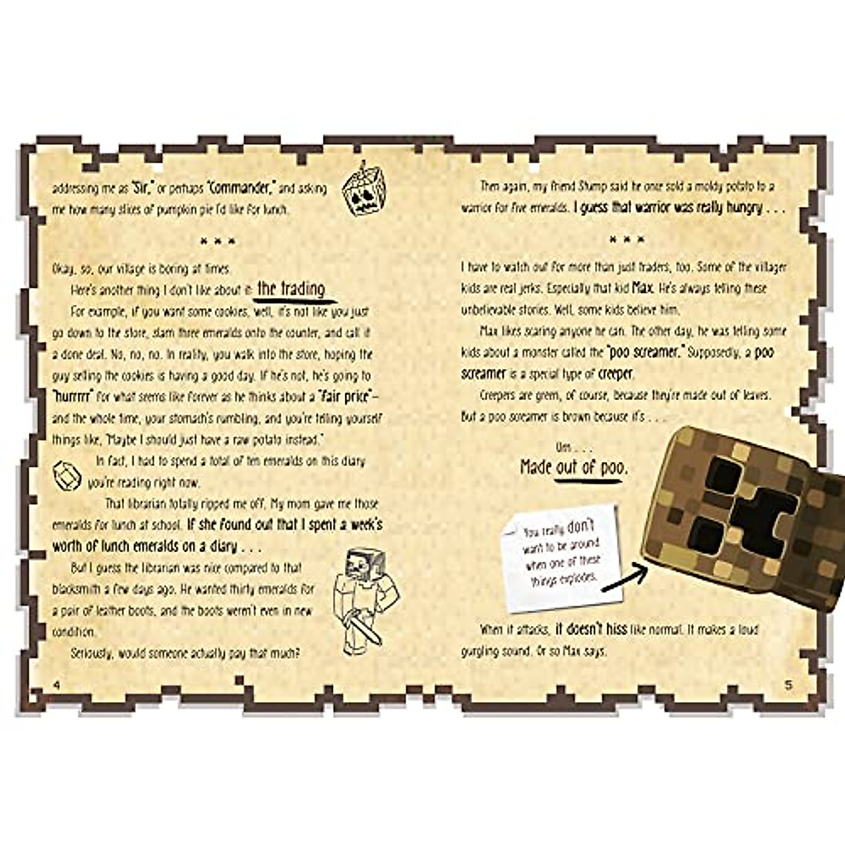 Diary of an 8-Bit Warrior: An Unofficial Minecraft Adventure (Volume 1)