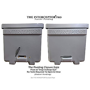 Honeybee Swarm Trap-THE INTERCEPTOR PRO Complete Kit ASSEMBLED With Frames, Foundation, Lure & REAL Beeswax Coating (also includes tree strap & hooks)