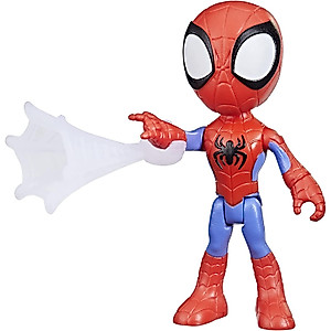 Spidey and his Amazing Friends Marvel Spidey Hero Figure, 4-Inch Scale Action Figure, Includes 1 Accessory for Kids Ages 3 and Up