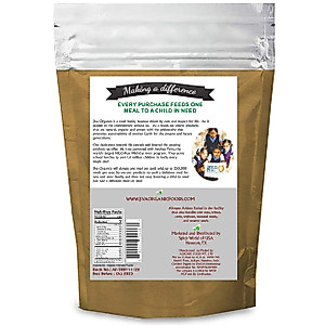 Jiva Organics Organic Triphala Powder 7 ounce Bag - Ground Amla, Bhibitaki, and Haritaki Fruits Blended, 100% Natural & Non-GMO