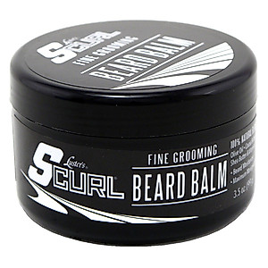 Lusters S-Curl Beard Balm 3.5 Ounce (Pack of 3)