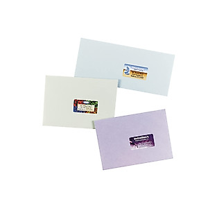 Avery Print-to-The-Edge Printable Address Labels with Sure Feed, 1-1/4" x 2-3/8", White, 450 Blank Mailing Labels (06871)